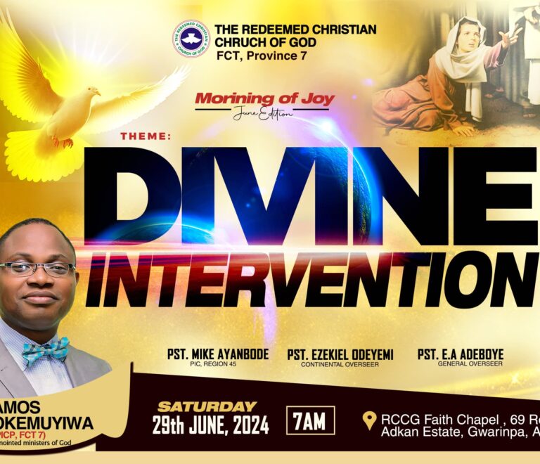 Audio Sermon - Rccg Faith Chapel FCT7